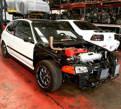 VMS Modulo Drag Racing Wheels Rims Set 2x 15x3.5 ET10 2x 15x8 ET20 4x1 ...