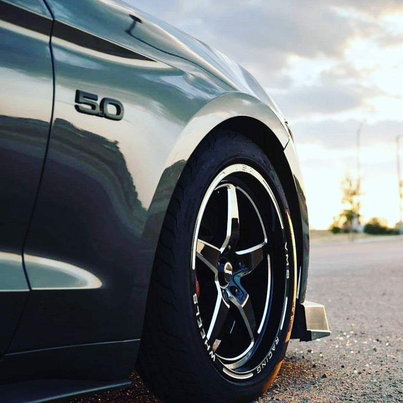 VMS Racing Front Drag Racing Wheel For Ford 05 19 Mustang 18x5 (-12ET ...