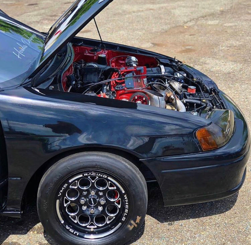 VMS Modulo Drag Racing Wheels Rims Set 2x 15x3.5 ET10 2x 15x8 ET20 4x1 ...